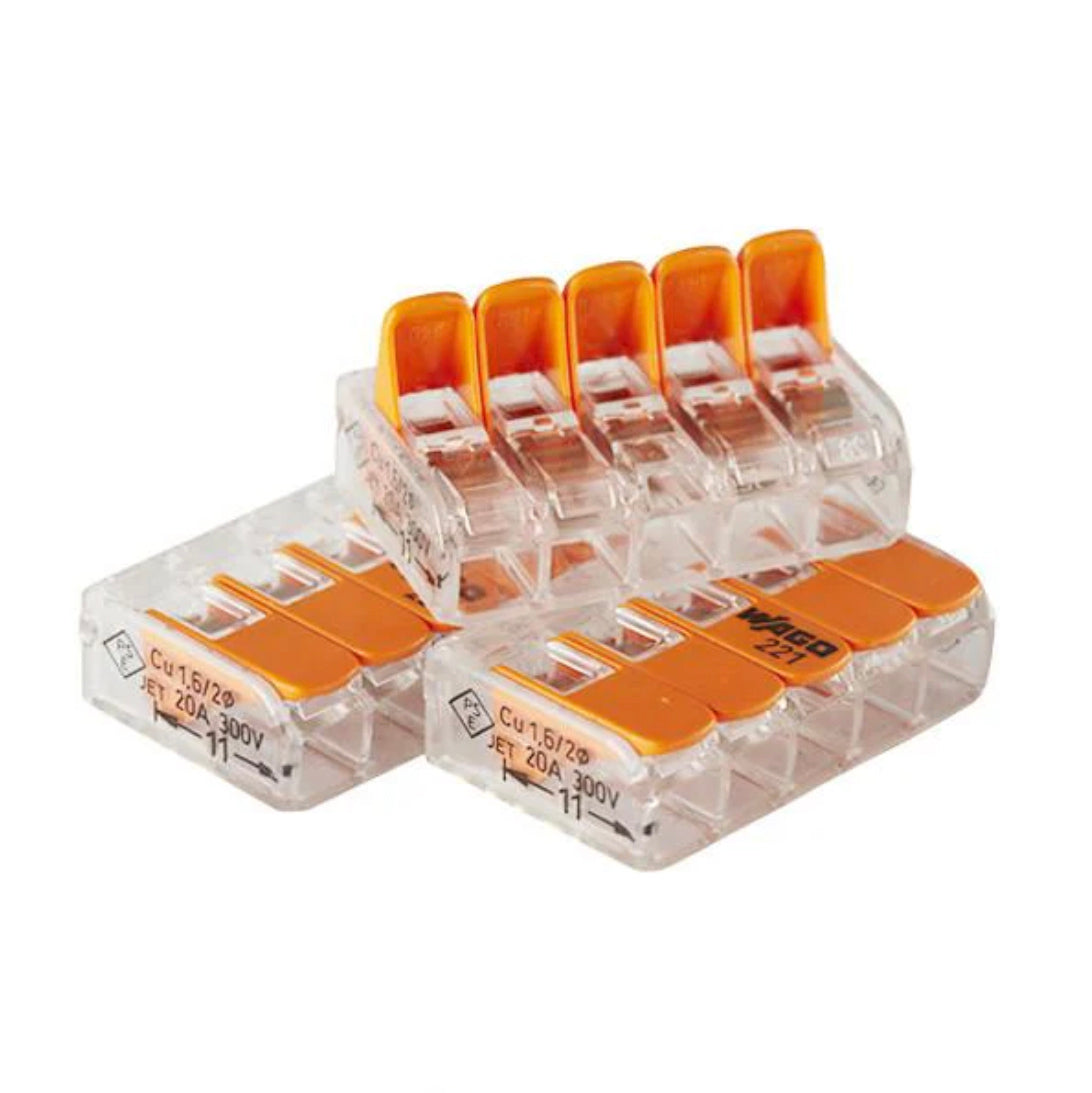 Easy WAGO connectors - 5way – The Workshop Below