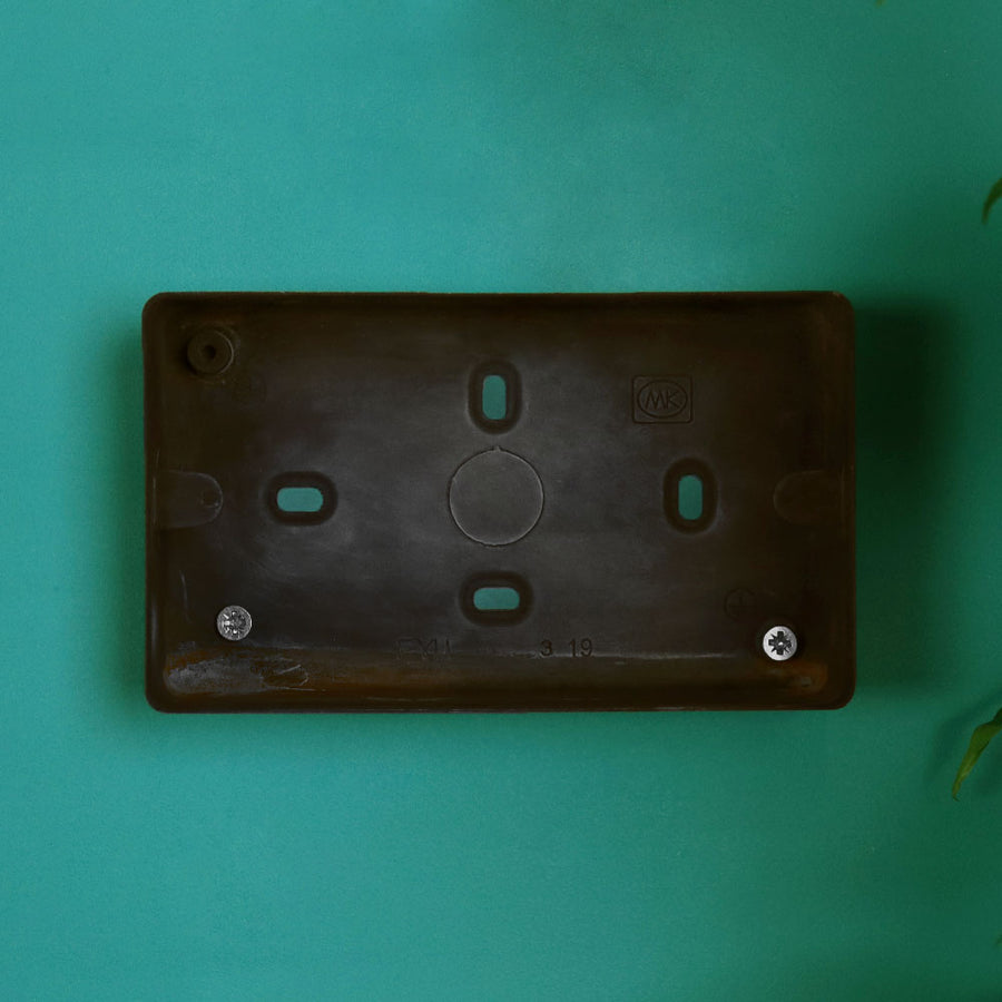 Antique Brass Double Back Box – The Workshop Below